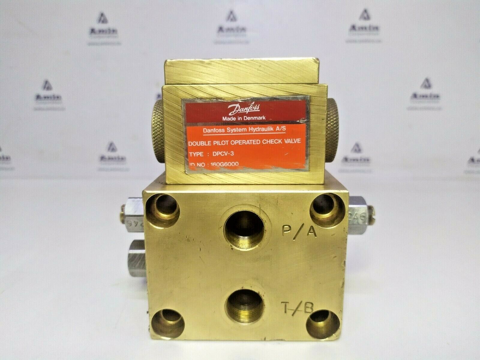 Danfoss DPCV-3 Double pilot Operated check valve with CS-3 A1 Control – Amin Corporation