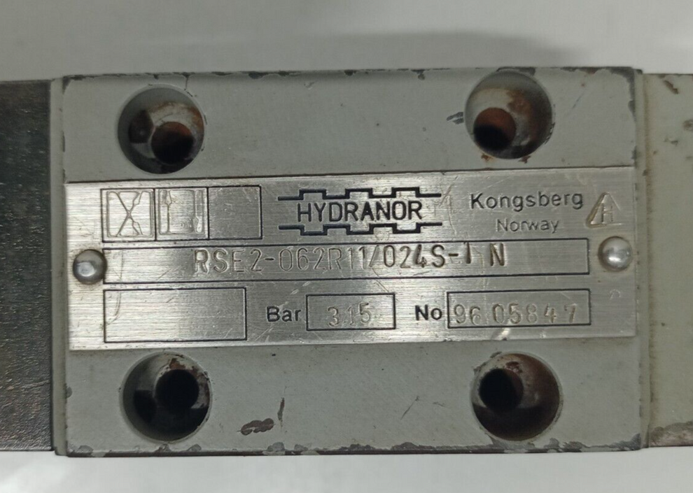 Hydranor RSE2-062R11/024S-1 N Directional control valve - NEW – Amin ...