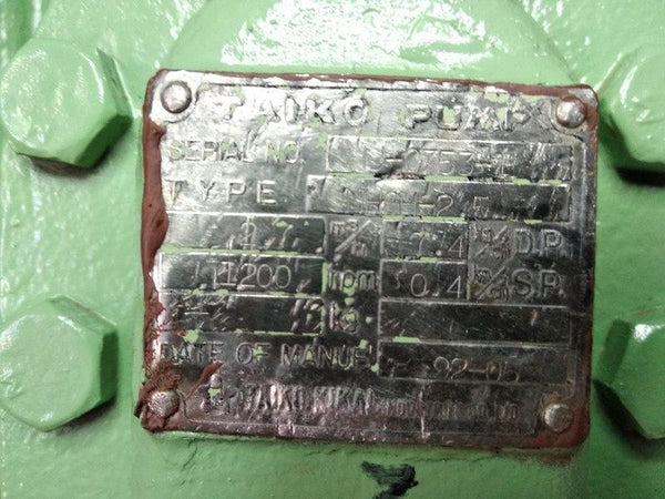 TAIKO KIKAI NHGH-2.5 Gear pump #2 – Amin Corporation